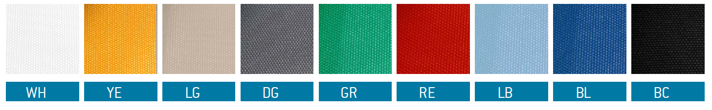 Colours - Fabric Ducting - Prihoda