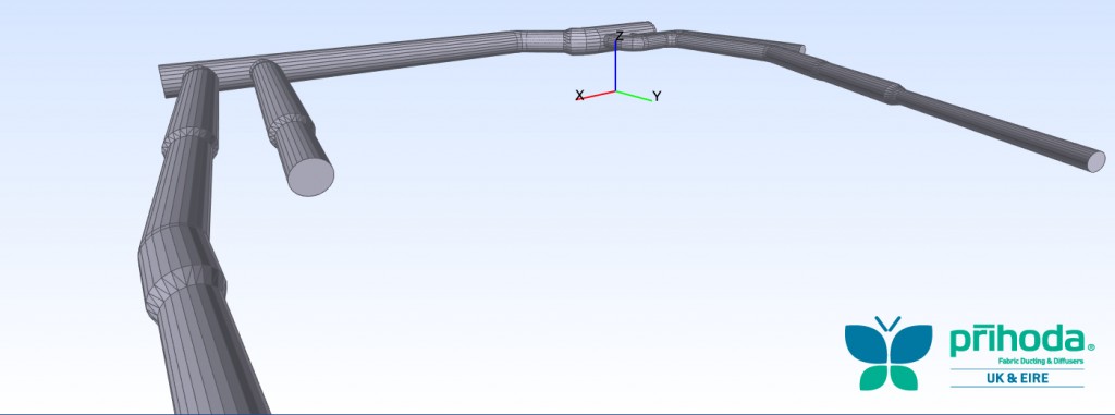 BIM with quotes for Fabric Ducting - Prihoda